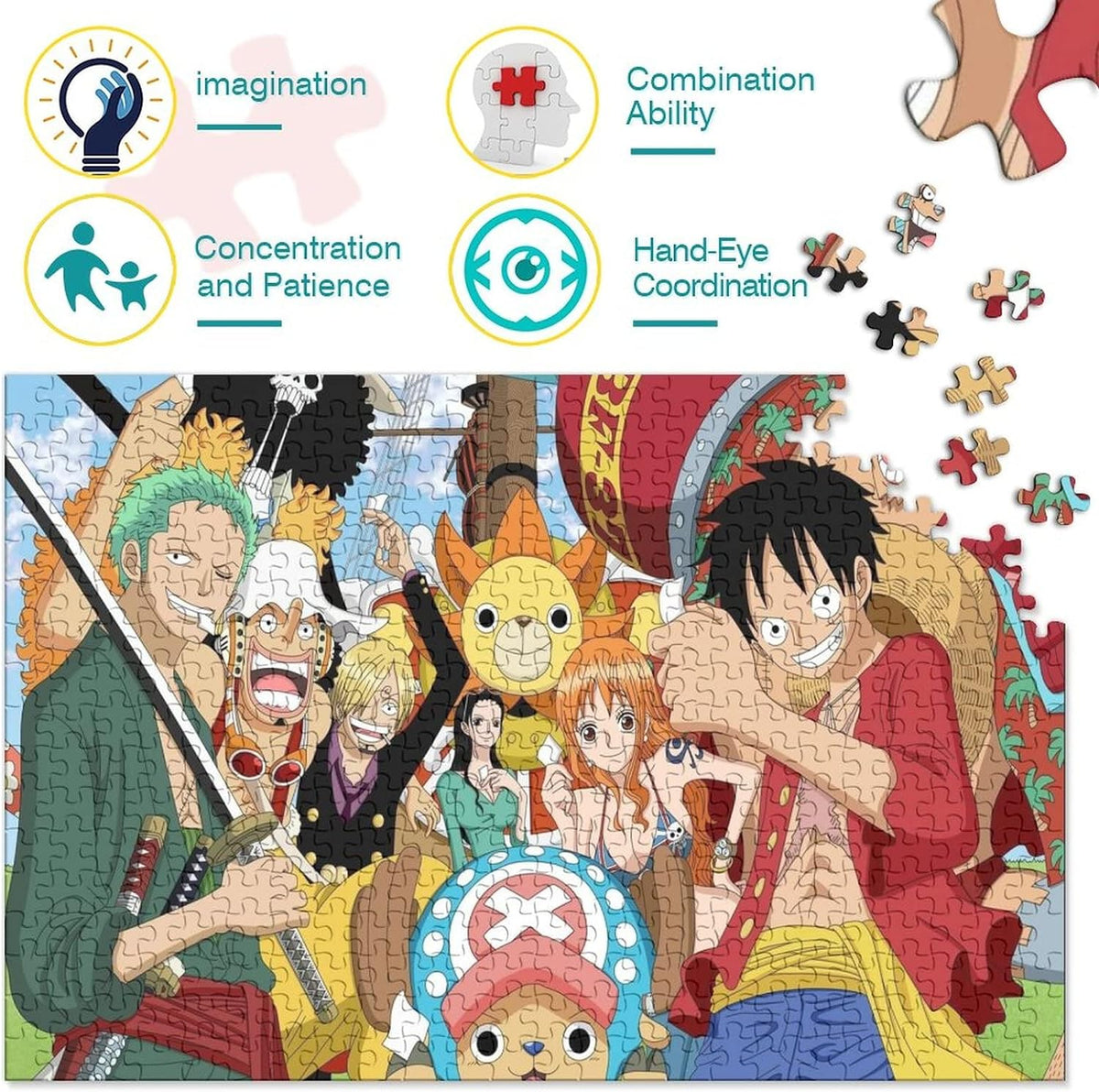 Rompecabeza One Piece 1000 pcs – ArticoliPTY
