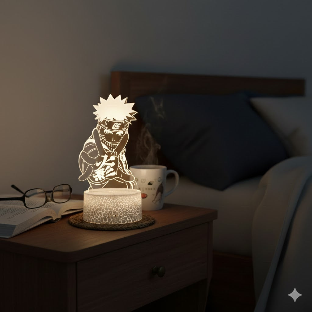 Lampara 3D Naruto Uzumaki – ArticoliPTY