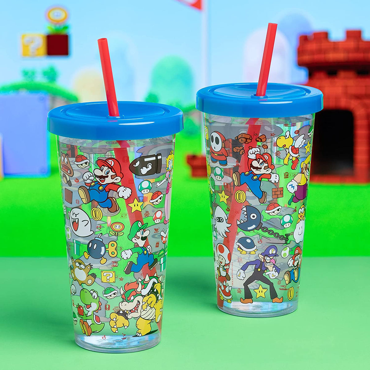 Vaso con carrizo super mario bros – ArticoliPTY